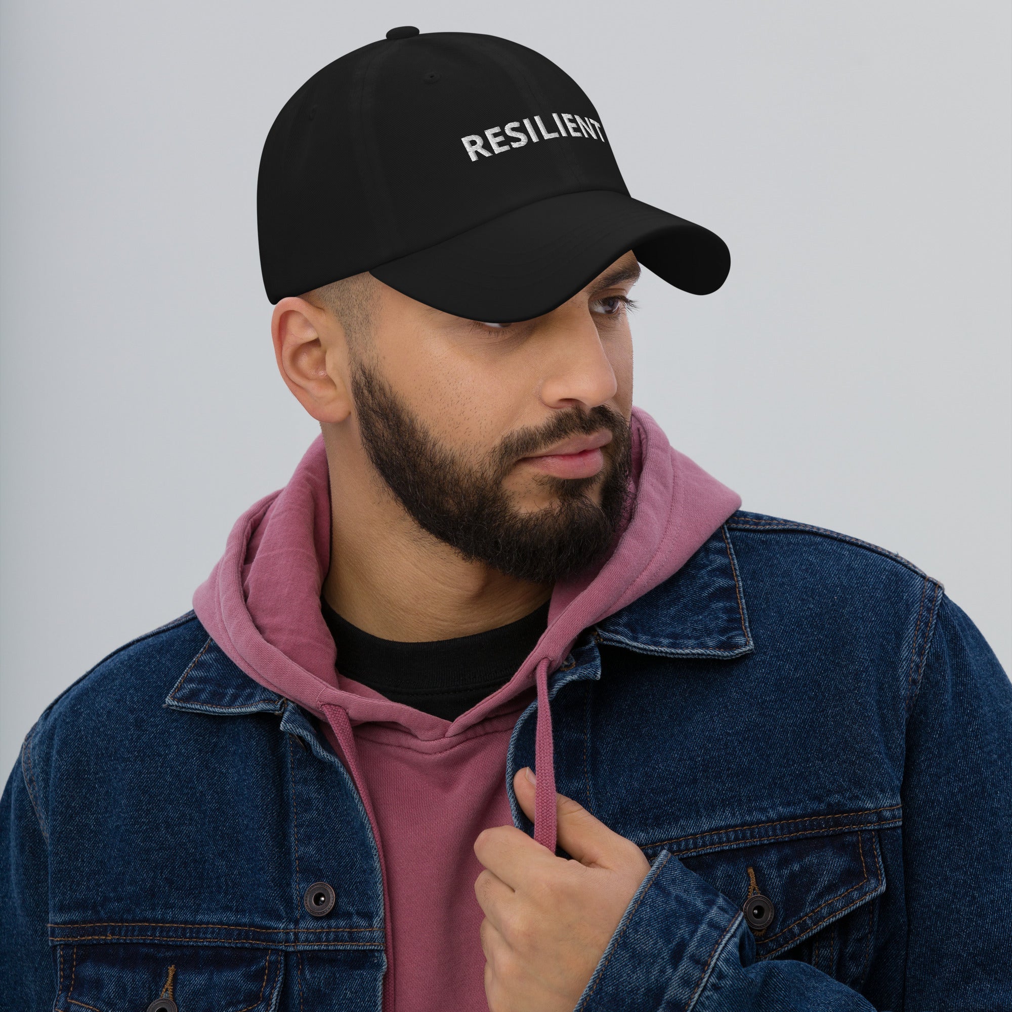 Resilient Unisex Dad Hat Style With Embroidered Text – Rooted 2 Rise ...
